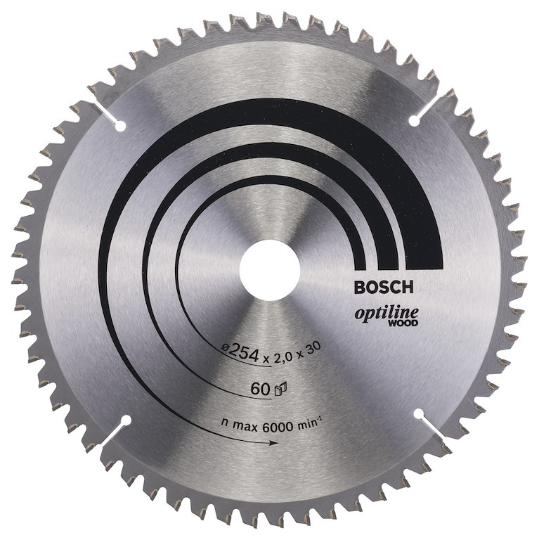 BOSCH Listovi kružne testere za drvo Optiline Wood za preklopne testere 2608640436ID: EK000790646