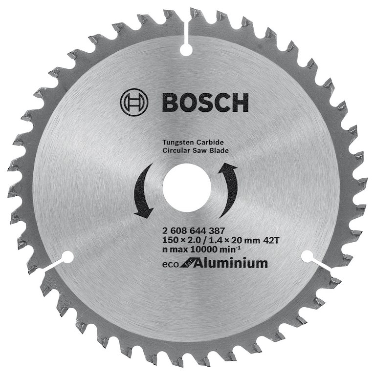BOSCH Listovi kružne testere za aluminijum Eco for Aluminium za ručne testere 2608644387ID EK000792400