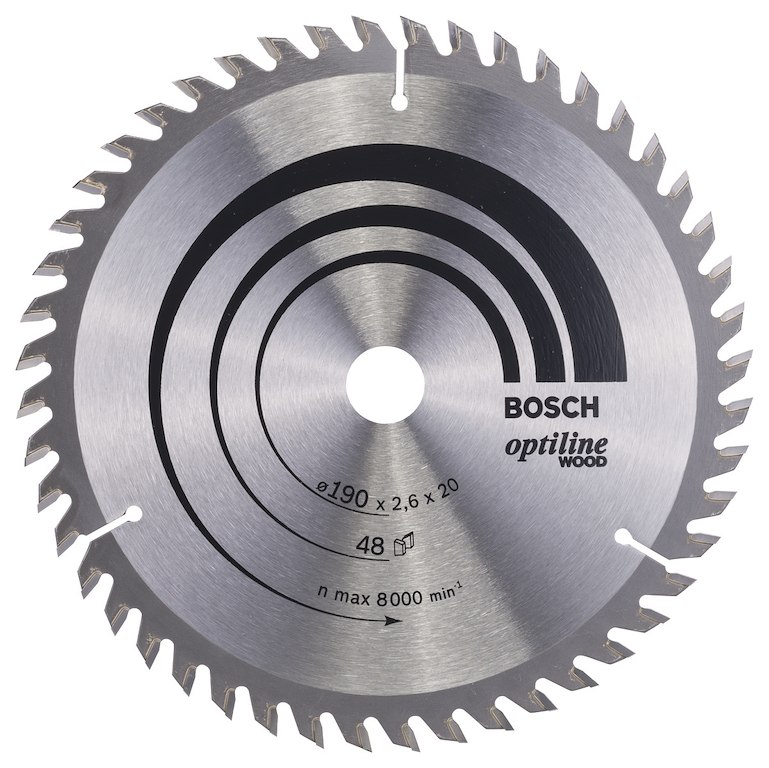 BOSCH Listovi kružne testere Optiline Wood za ručne testere 2608640614ID: EK000792200