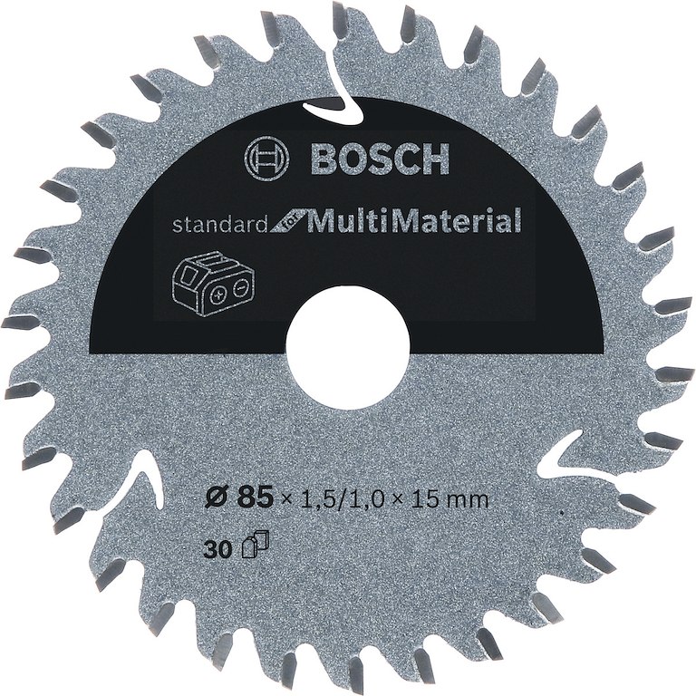 BOSCH Listovi kružne testere Standard for MultiMaterial za akumulatorske ručne testere 2608837752ID: EK000789867