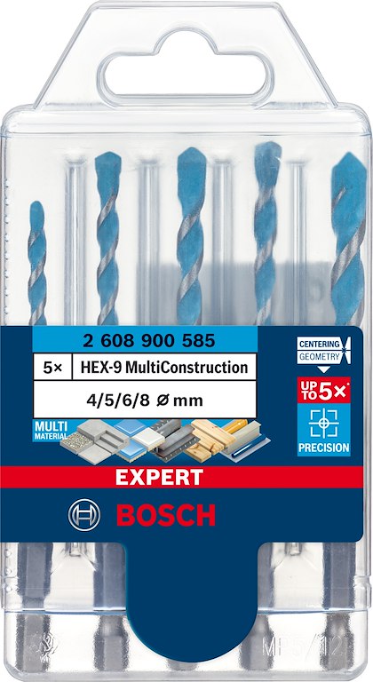 BOSCH Setovi burgije EXPERT HEX-9 MultiConstruction 2608900585ID EK000792384