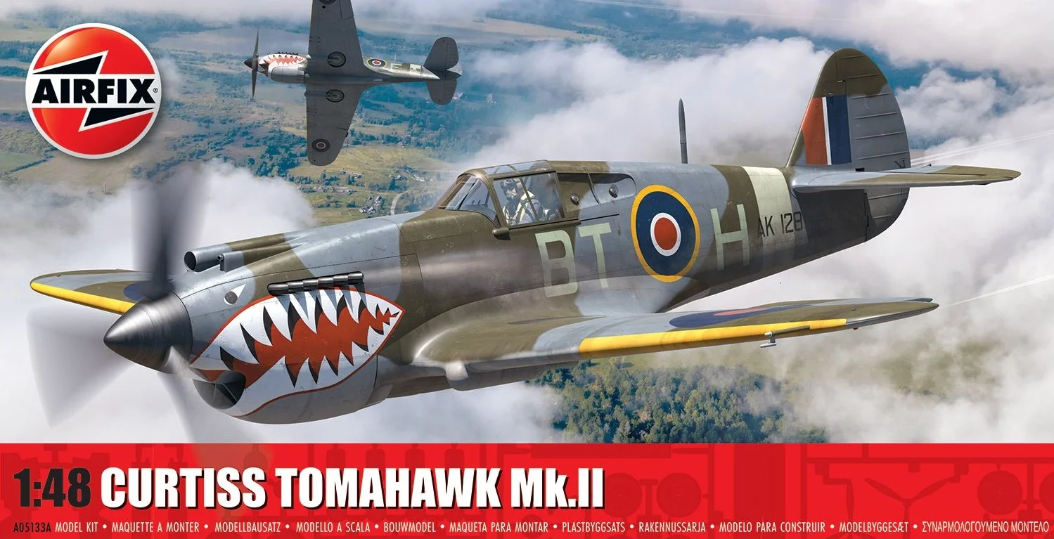 AIRFIX 1/48 Curtiss Tomahawk Mk.II