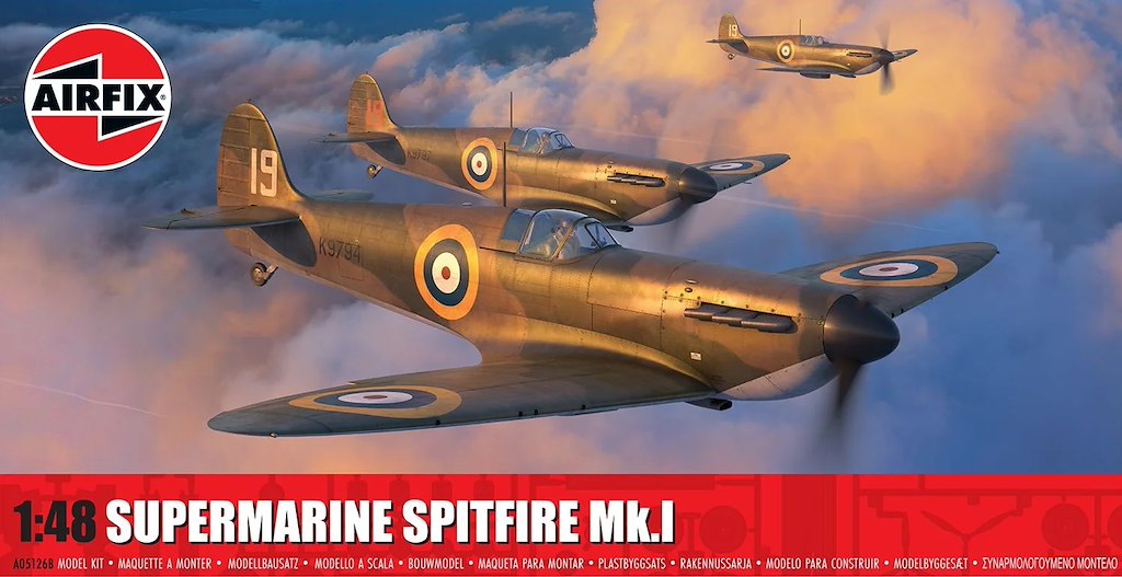 AIRFIX 1/48 Supermarine Spitfire Mk.Ia