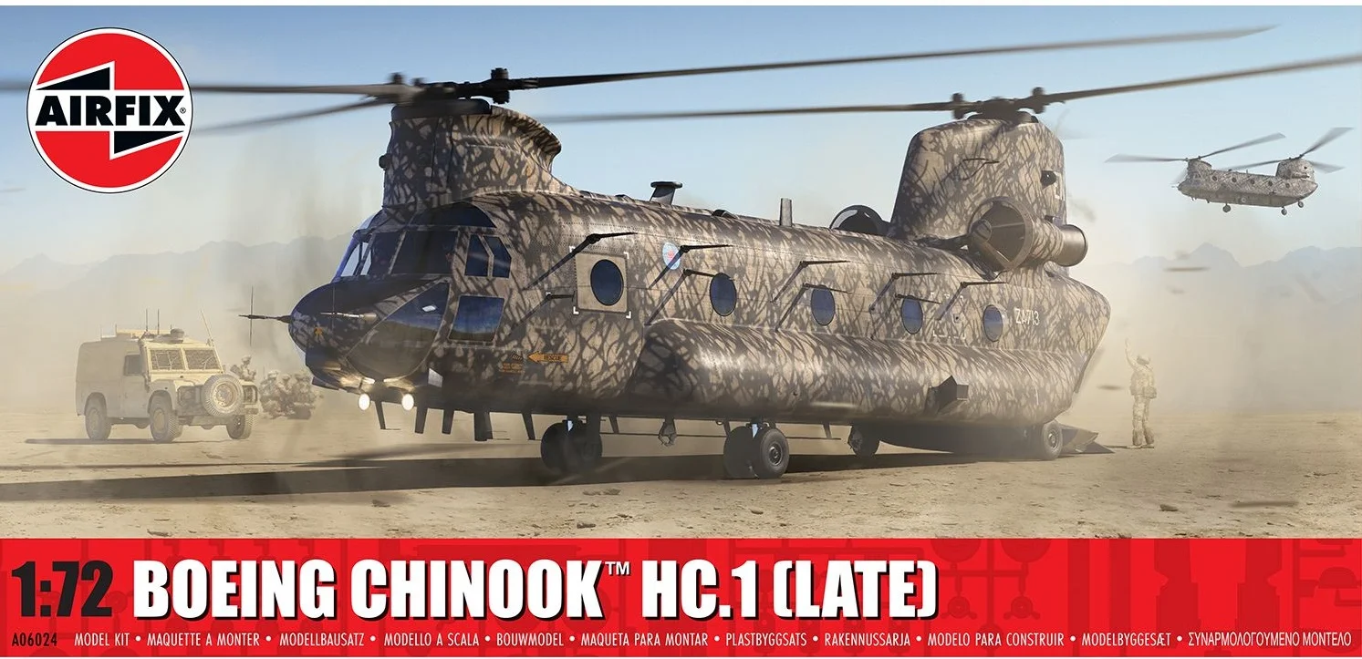 AIRFIX 1/72 Boeing Chinook HC.1 (Late)