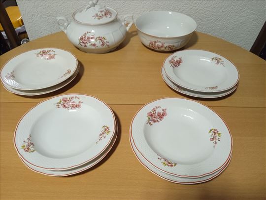 vintage set servis za rucavanje