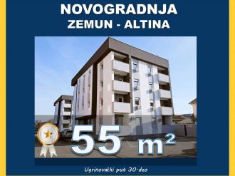 55m² 101.750€
Beograd, Zemun, Altina, Ugrinovački put 30.deo