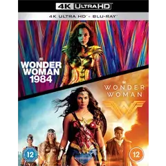 Čudesna žena / Wonder Woman 4K UHD [hrvatski titl] + Čudesna žena 1984 / Wonder Woman 1984 4K UHD [engleski titl] (2x 4K UHD Blu-ray + 2x Blu-ray)