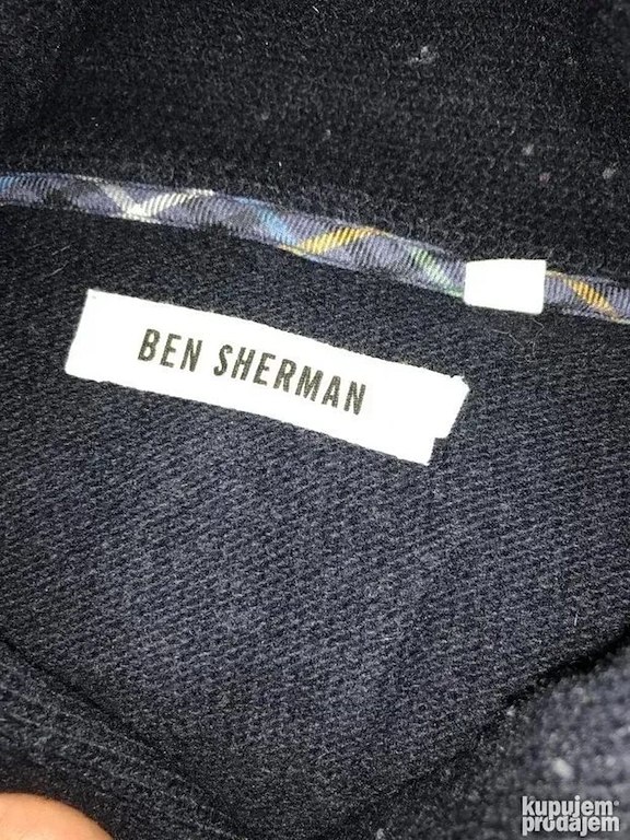 Original BEN SHERMAN dzemper L KAO NOV 80% Shurwolle 2% acrili Ramena