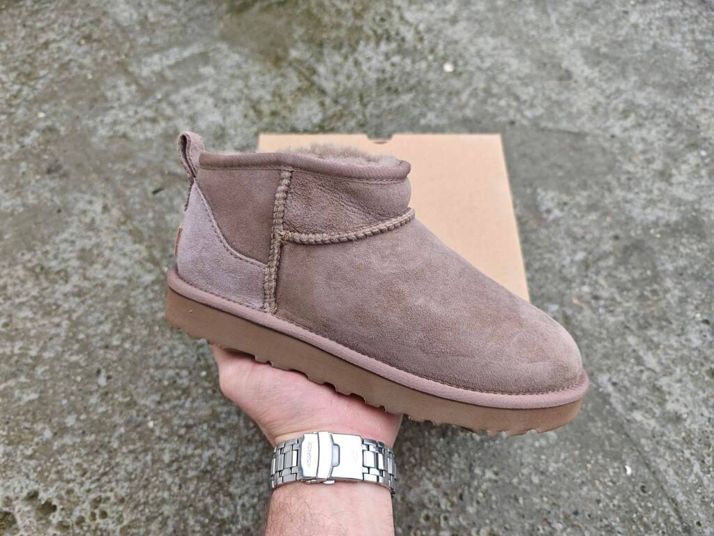 Ugg mini čizme, bоја - Bež, 38