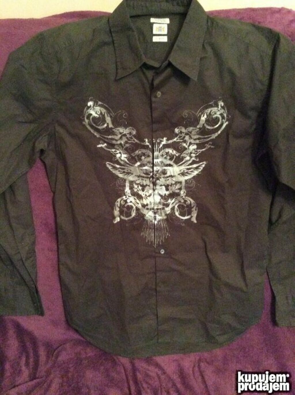 Original REPLAY kosulja L 98% cotton 2% elastin Ramena 46-7cm