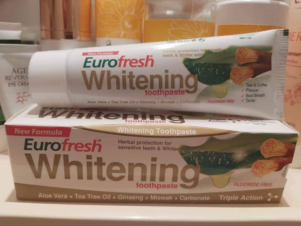 Eurofresh Whitening toothpaste – nova formula za izbeljivanje zuba bez