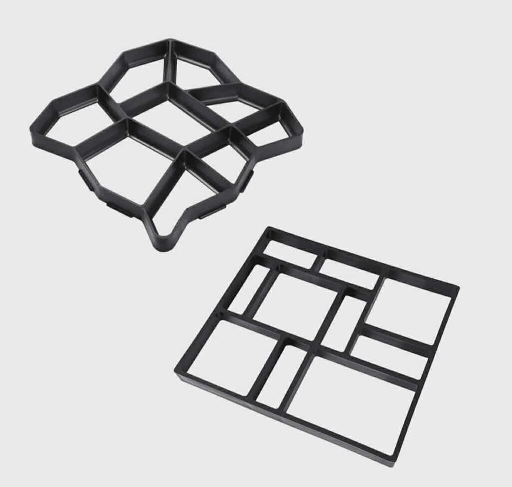 Plastični kalupi za izradu betonskih staza i pločnika – DIY - Set