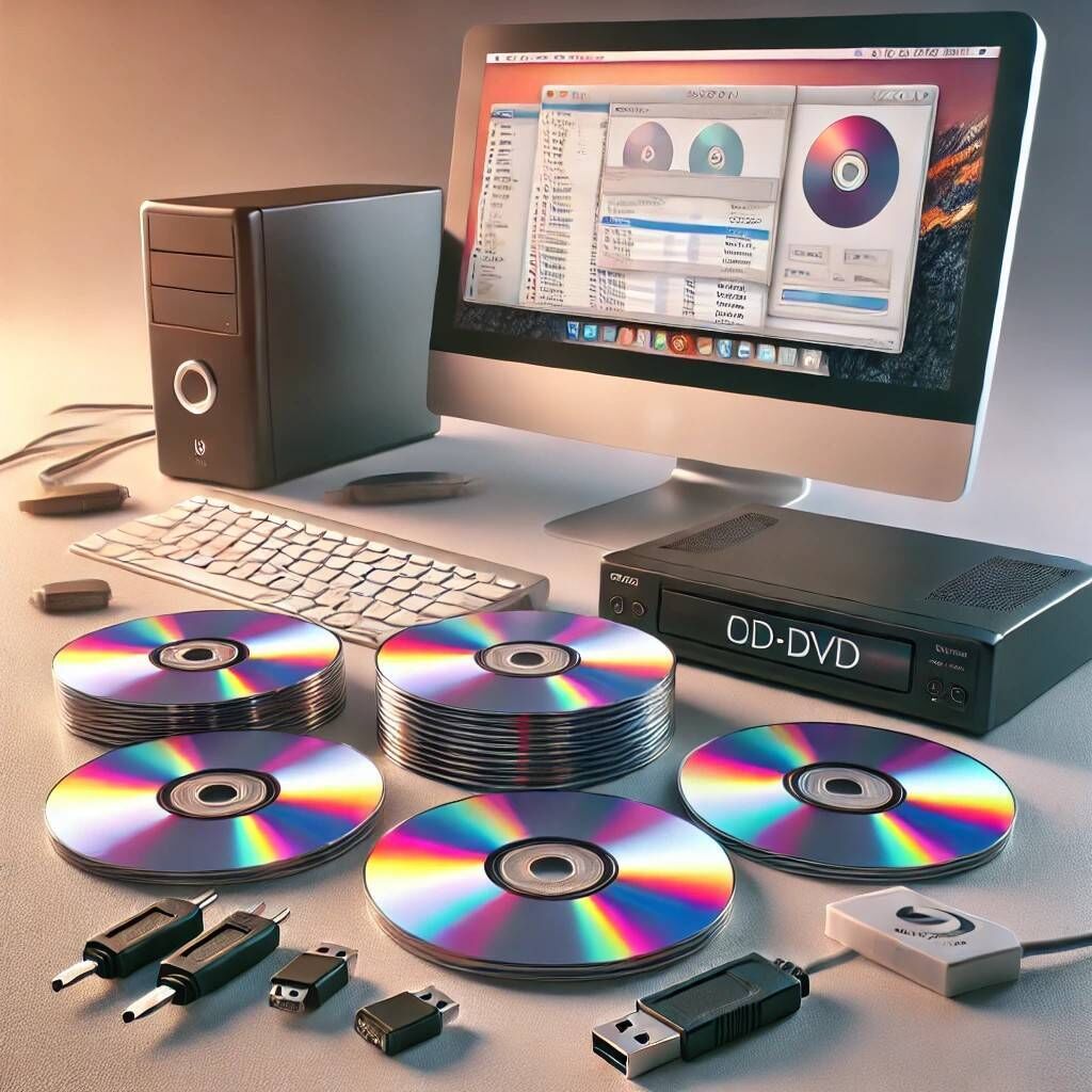 Izrada kopija CD, DVD i BluRay, backup podataka. Video montaža. Backup