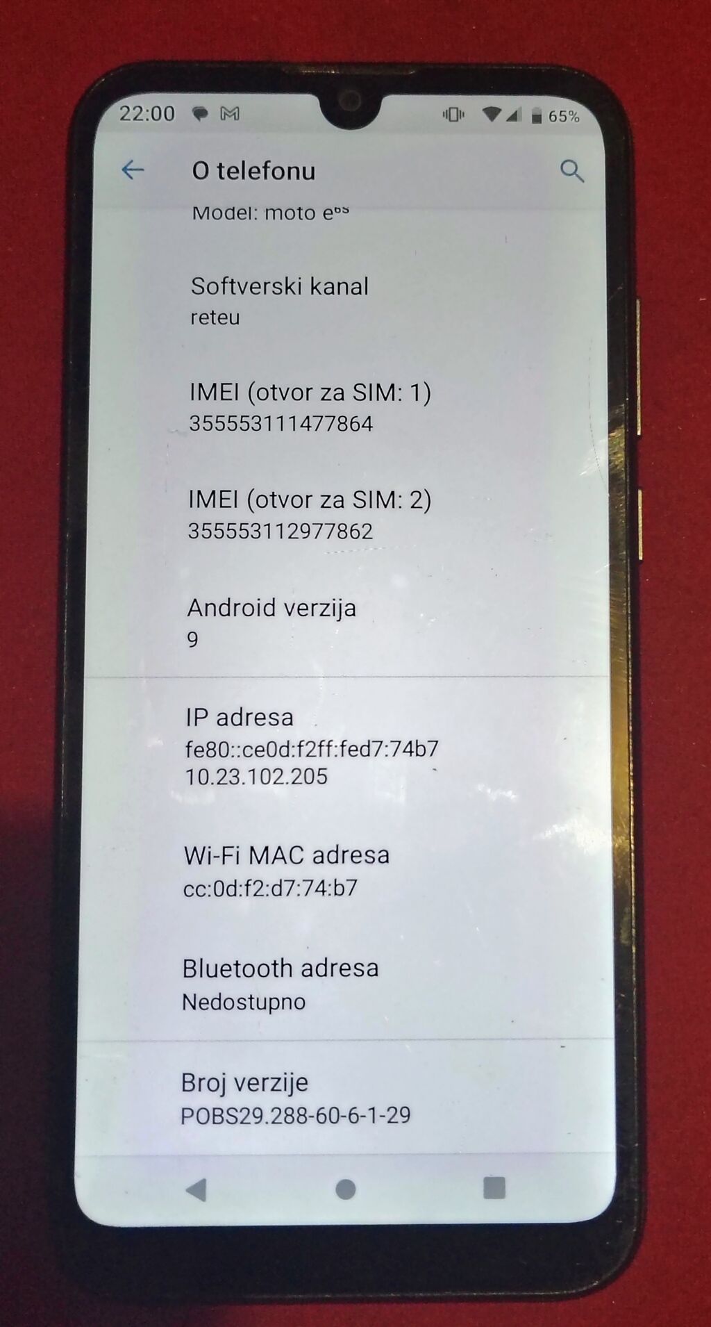 Motorola Moto E6s 2020, bоја - Crna, Dual SIM