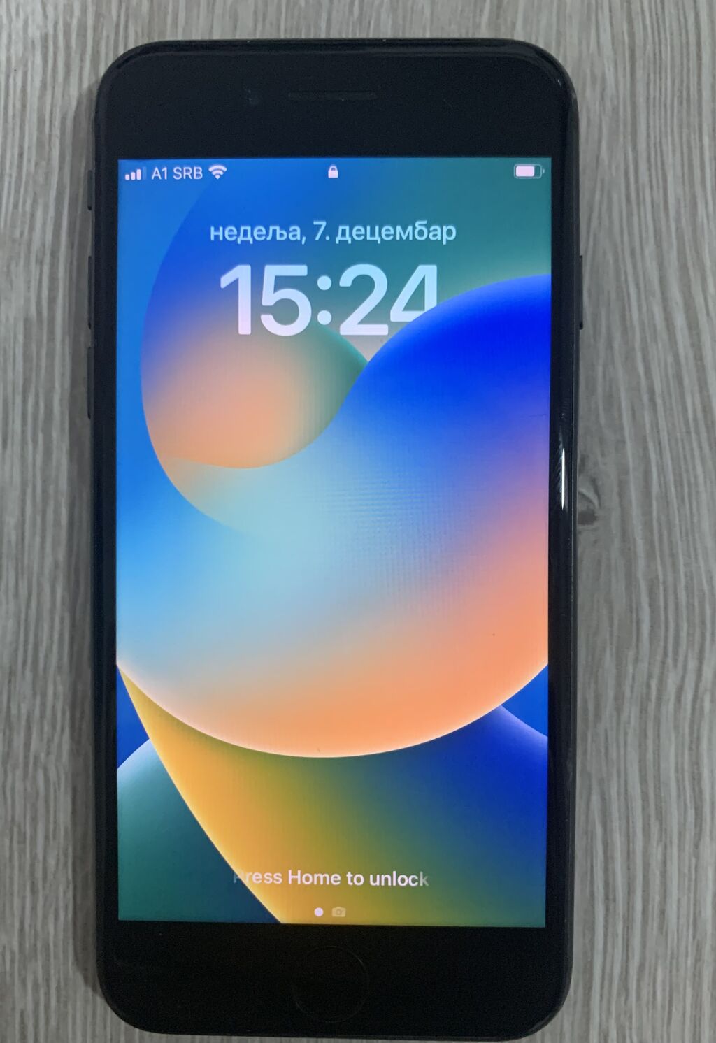 Apple iPhone iPhone 8, 64 GB, Jet Black, Face ID, Otisak prsta