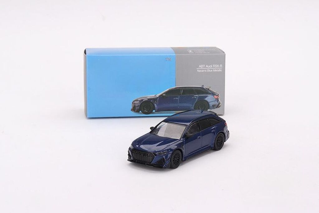 ABT Audi RS6‘R Navarra Blue Metallic – MiniGT MiniGT ABT Audi RS6‘R