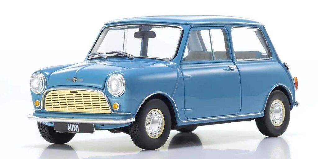 Morris Mini Minor Clipper Blue Kyosho Morris Mini Minor Clipper