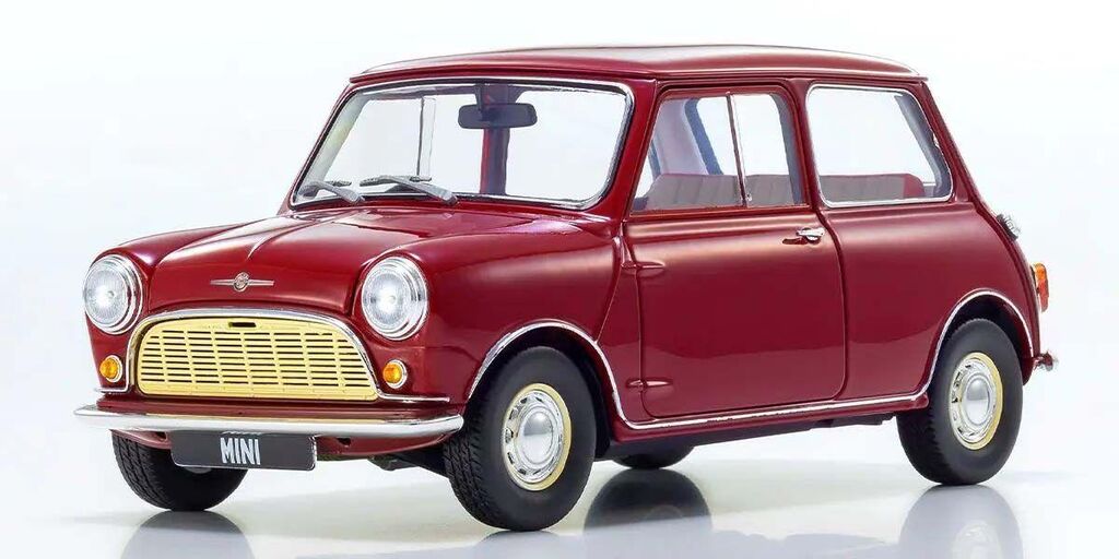 Morris Mini Minor Cherry Red Kyosho Morris Mini Minor Cherry Red