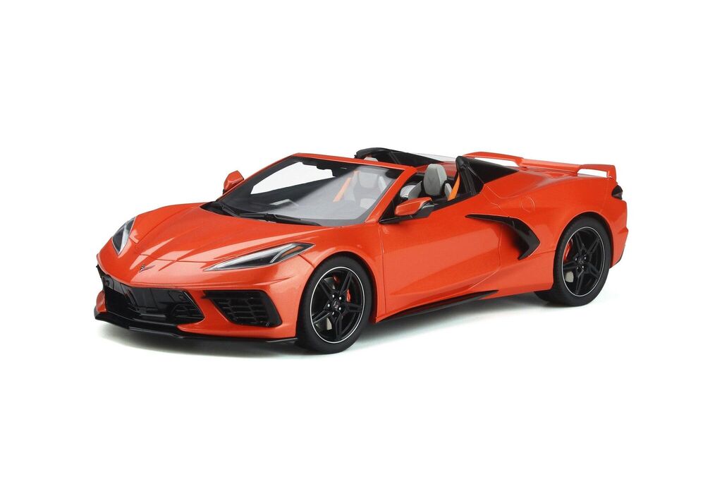    Chevrolet Corvette C8 Cabriolet — Sebring Orange (2020) — 1:18 — GT