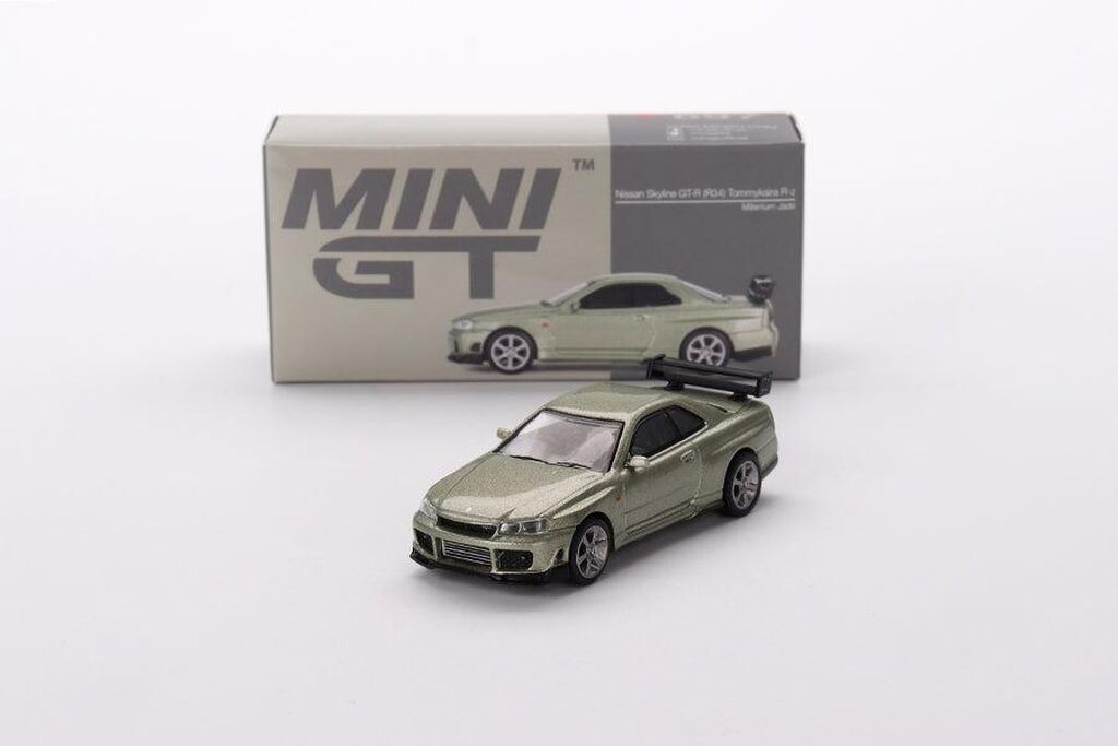    Nissan Skyline GT-R (R34) Tommykaira R-z — Millennium Jade — 1:64 —