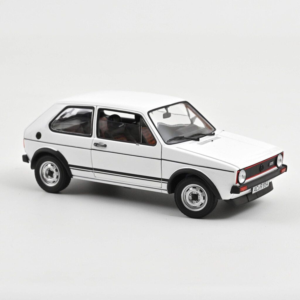 ⚪ Volkswagen Golf GTI — 1976 — Alpine White — 1:18 — Norev Norev