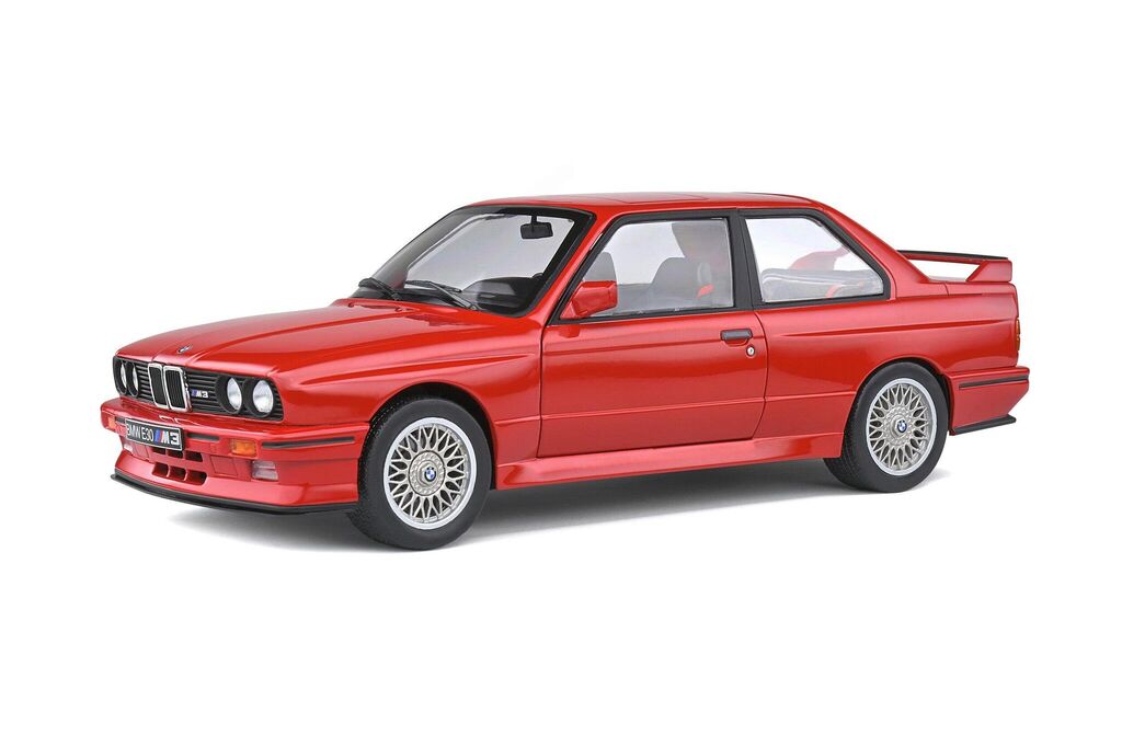 BMW E30 M3 – 1986 – Crvena – 1:18 – Solido Solido BMW E30 M3 iz 1986