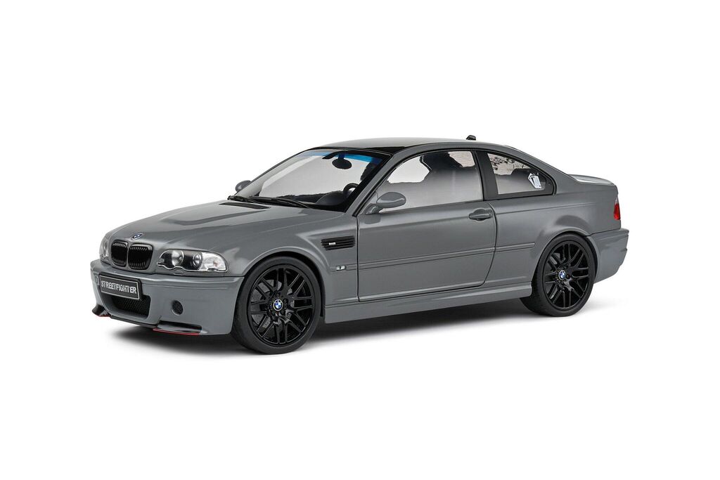 BMW E46 M3 Coupe Streetfighter – 2000 – Nardo Grey – 1:18 – Solido