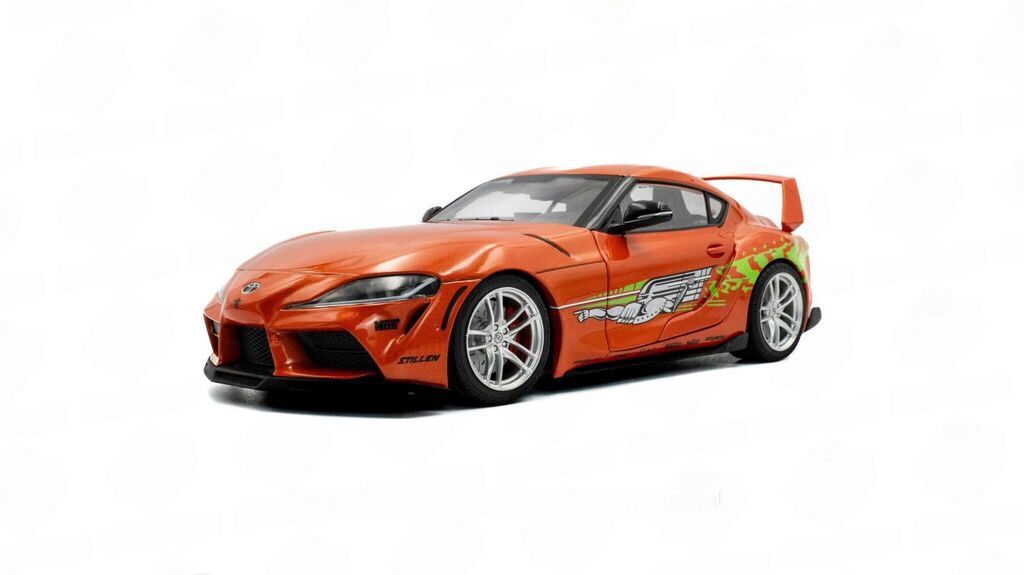   ️ Toyota GR Supra Tribute – 2024 – Orange – 1:18 – Solido Detaljan