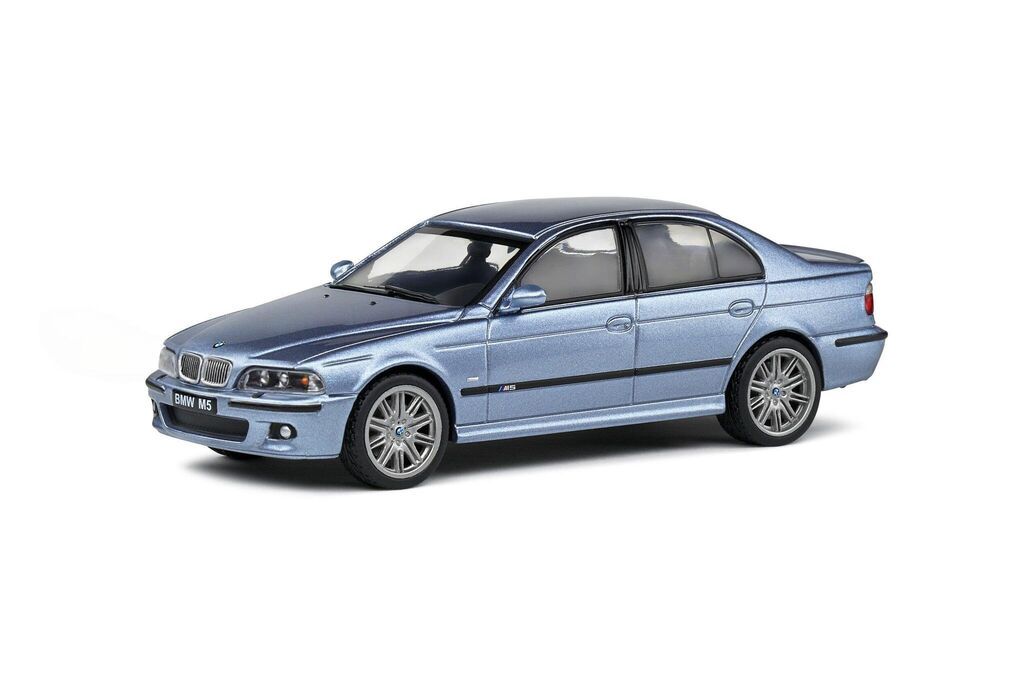    BMW M5 E39 – 2000 – Silver Water Blue – 1:43 – Solido Detaljan