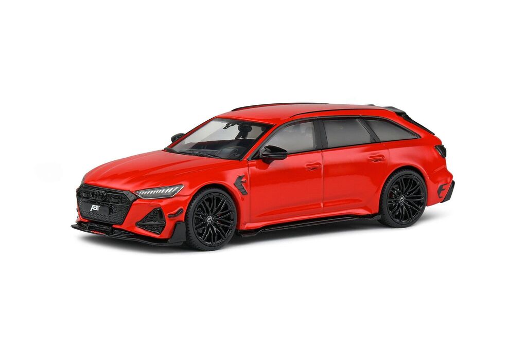    Audi RS6-R (C8) ABT – 2020 – Misano Red – 1:43 – Solido Detaljan