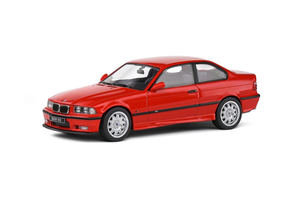    BMW E36 Coupé M3 – 1999 – Brilliant Red – 1:43 – Solido Detaljan