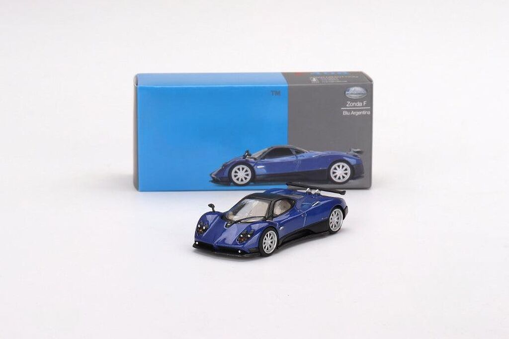 Pagani Zonda F Blu Argentina – MiniGT 1/64 MiniGT Pagani Zonda F
