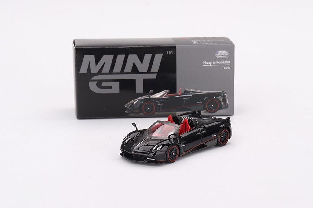 Pagani Huayra Roadster – Black – 1:64 – Mini¯GT MiniGT Pagani