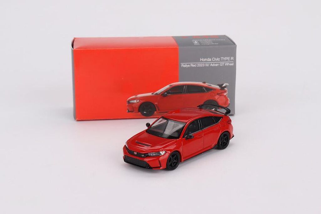 Honda Civic Type¯R Rallye Red¯2023 – MiniGT MiniGT Honda Civic