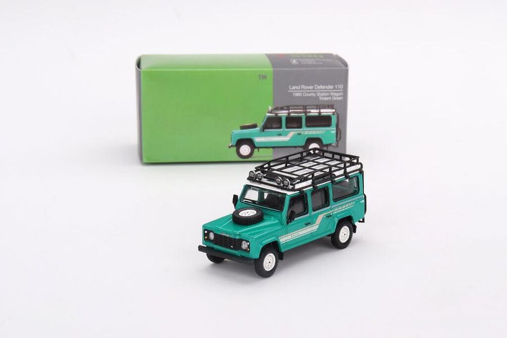    Land Rover Defender 110 County Station Wagon 1985 Trident Green –