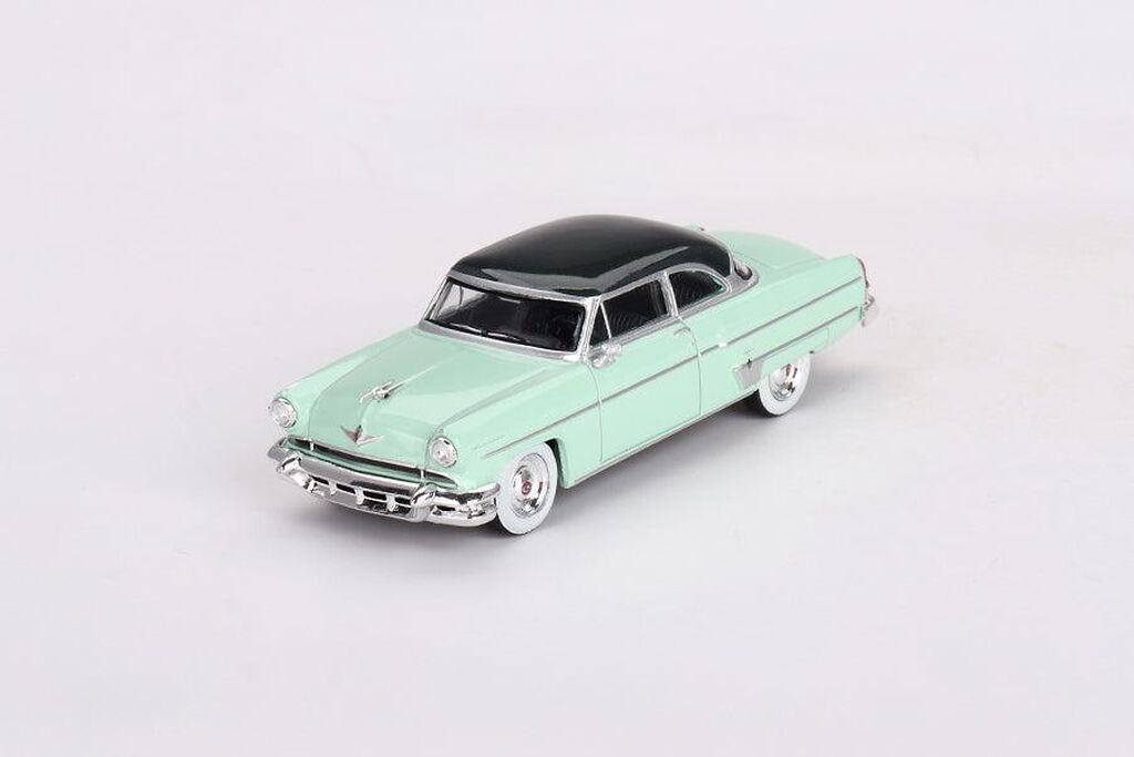    Lincoln Capri 1954 Parklane Green / Bloomfield Green – MiniGT 1:64
