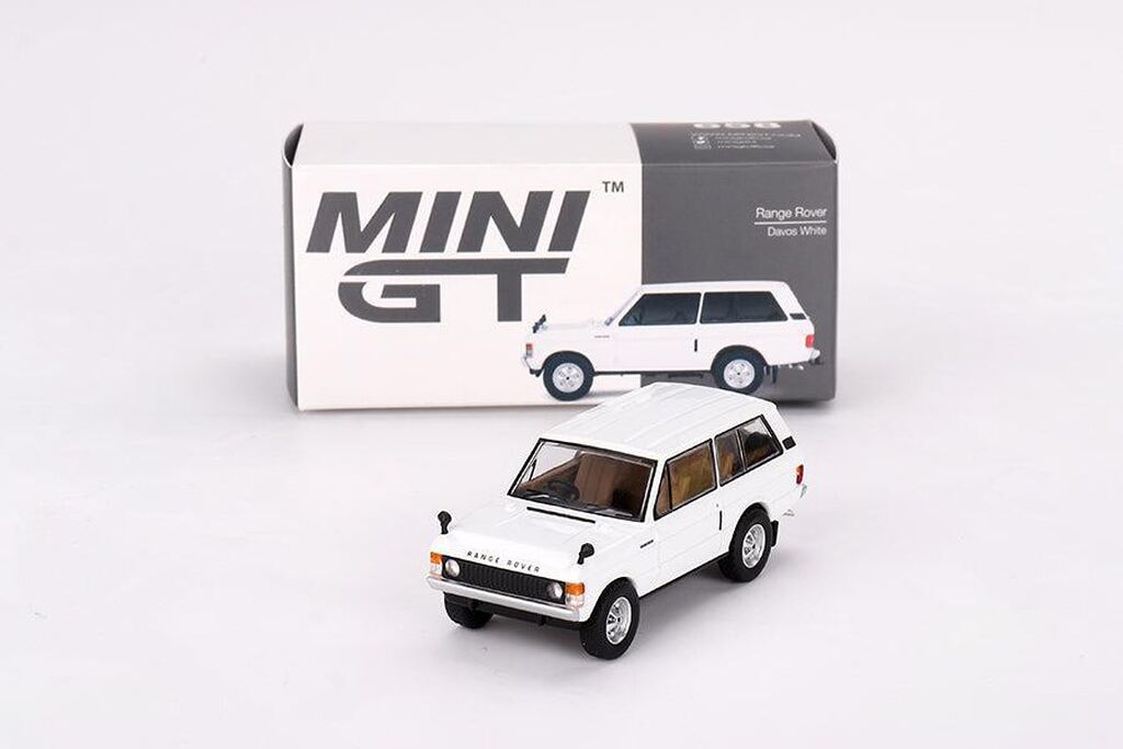    Range Rover Davos White – MiniGT 1:64 MiniGT Range Rover u