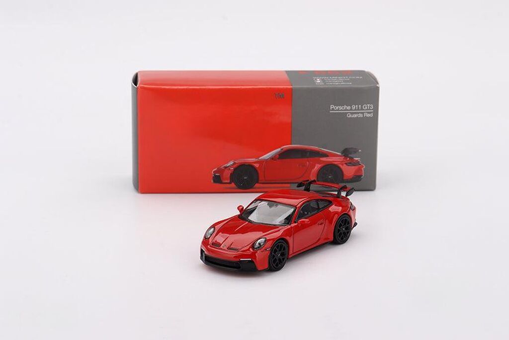    Porsche 911 (992) GT3 – Guards Red – MiniGT 1:64 MiniGT Porsche 911