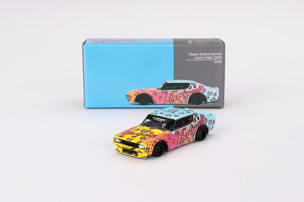  ️ Nissan Skyline Kenmeri – Liberty Walk LBWK KUMA – MiniGT 1:64