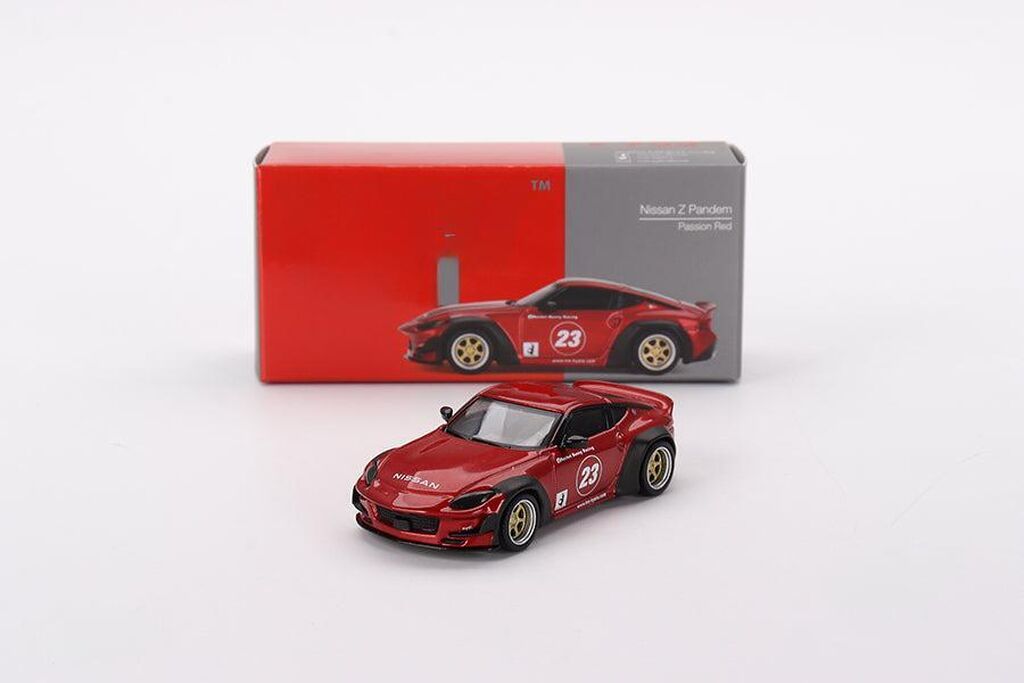   ️ Nissan Z Pandem – Passion Red – MiniGT 1:64 MiniGT Nissan Z Pandem