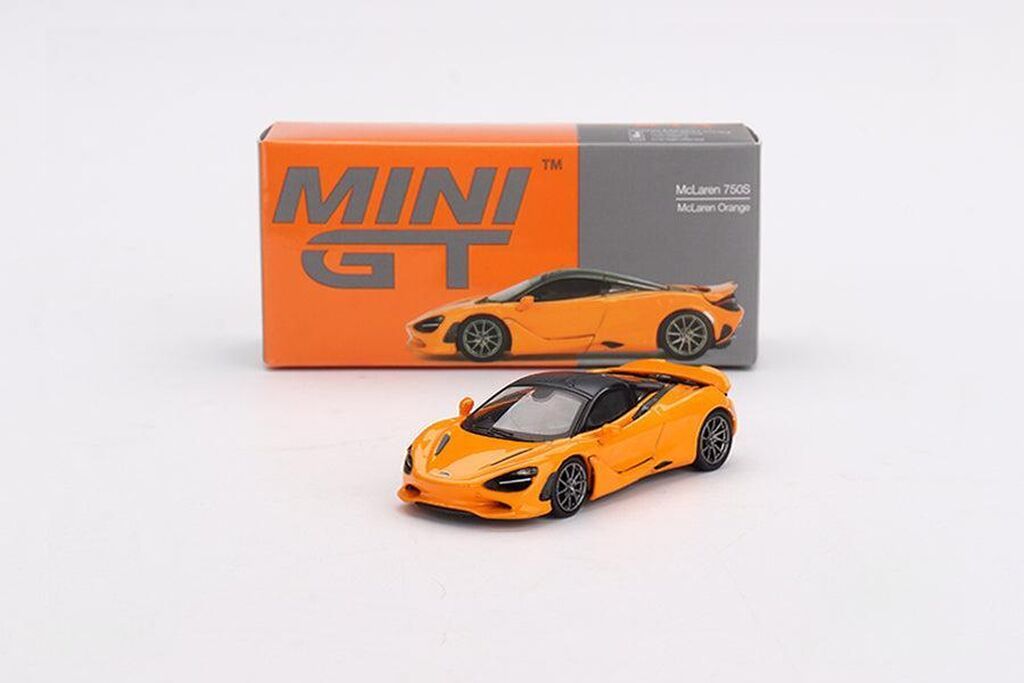   ️ McLaren 750S – McLaren Orange – MiniGT 1:64 MiniGT McLaren 750S u