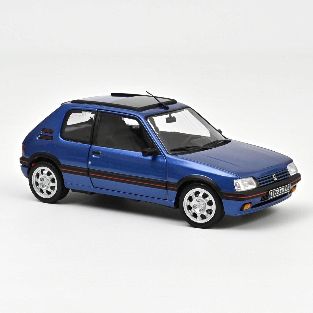 Peugeot¯205 GTi 1.9 (sunroof) 1992 – Miami Blue – Norev Norev