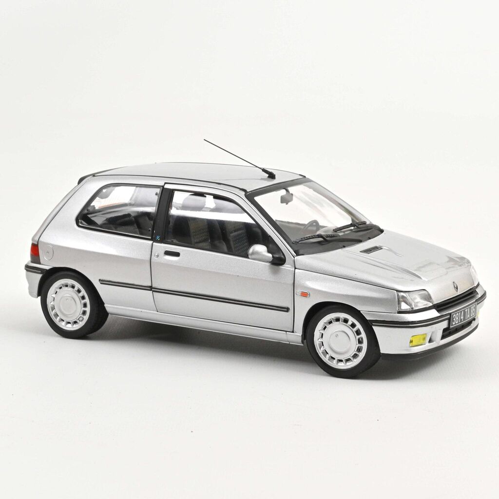 Renault Clio 16S 1992 – Iceberg Grey – Norev     ️   Norev Renault Clio