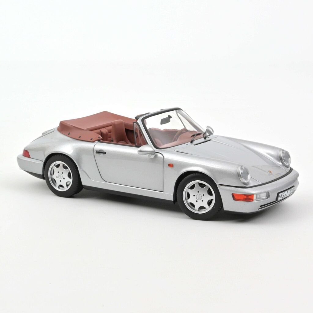 Porsche 911 Carrera 2 Cabriolet – Silver – Norev   ✨  ️ Norev Porsche