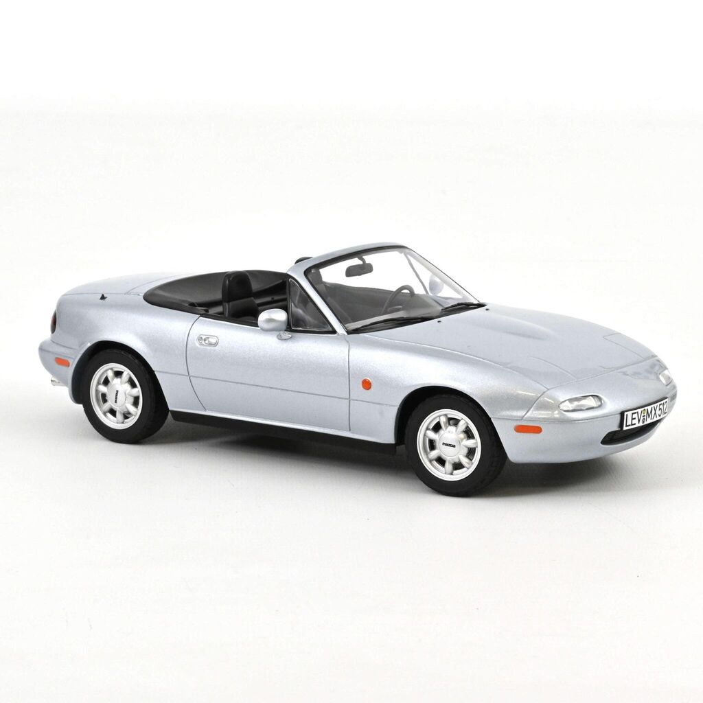 Mazda MX-5 1989 – Silver – Norev   ✨   Norev Mazda MX-5 1989 Silver u
