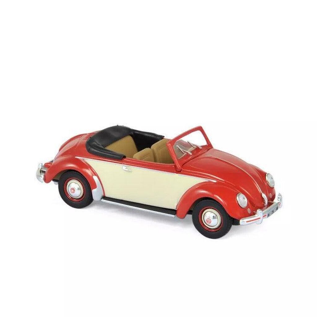    Volkswagen Hebmüller Cabriolet 1949 – Red & Creme (Norev 1:43