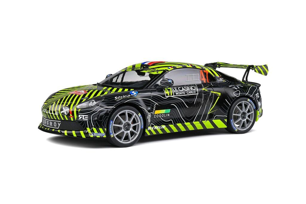    Alpine A110 – Rallye Monte-Carlo 2022 – #4 Delecour/Guigonnet – 1:18