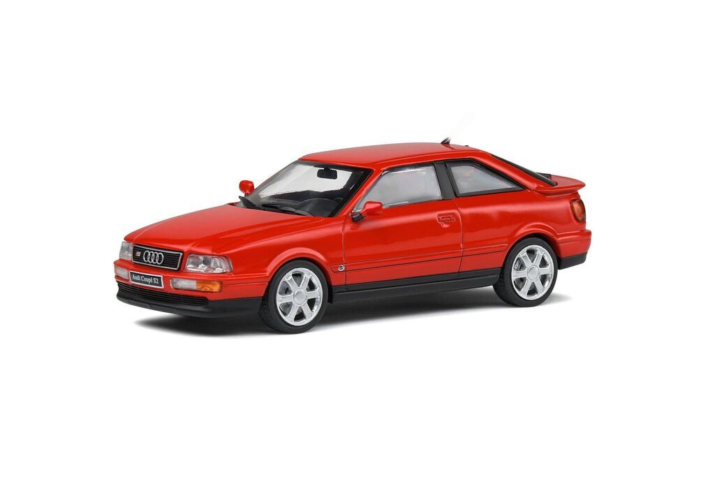 Audi Coupe S2 Lazer Red 1992 Solido 1:43 Solido Audi Coupe S2 Lazer