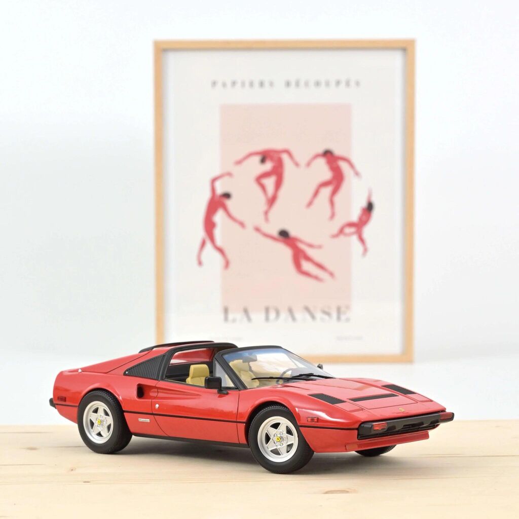   ️ Ferrari 308 GTS 1982 – Red – Norev Norev Ferrari 308 GTS iz 1982