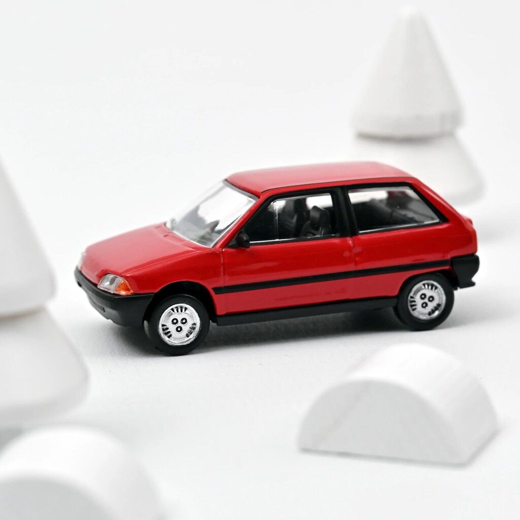 Citroën AX 1986 Red – Norev Norev Citroën AX 1986 Red – 1:64